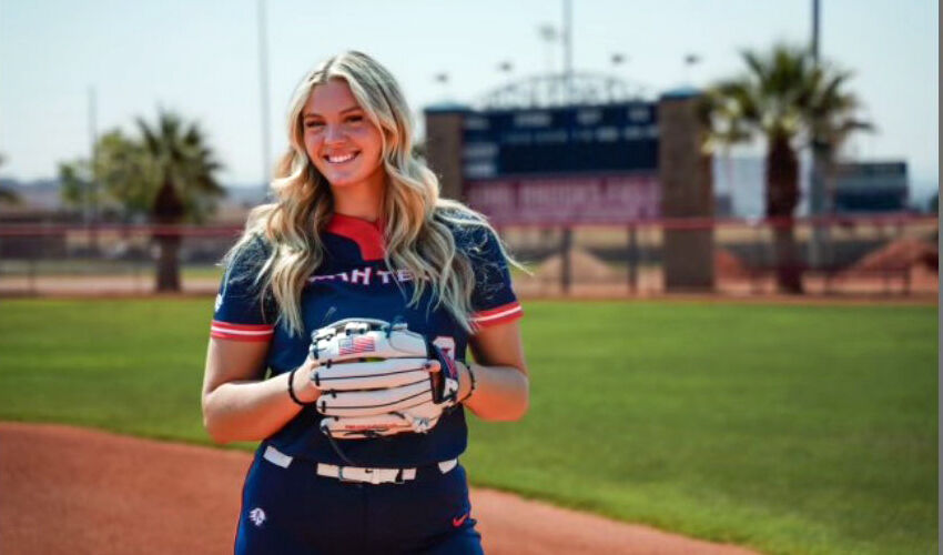 Dawson CC softball pitcher Riley Price signs with Utah Tech