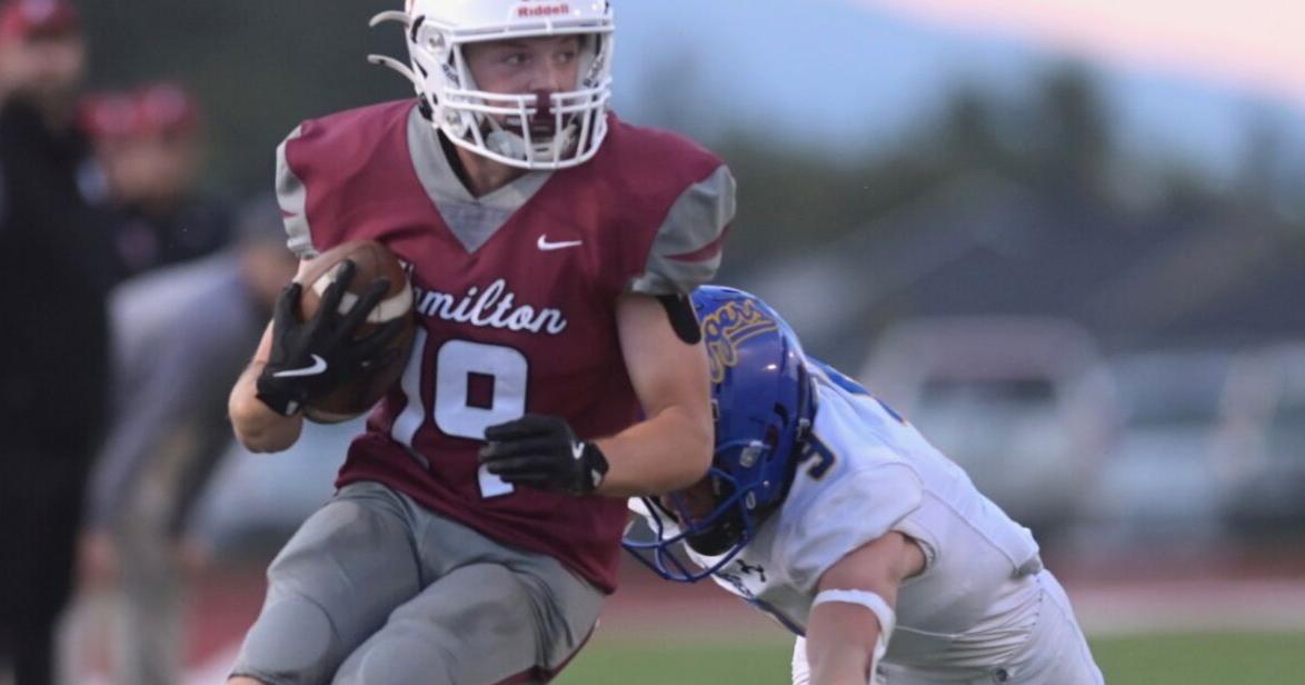 Hamilton football team dominates No. 5 Libby, moves to 3-0