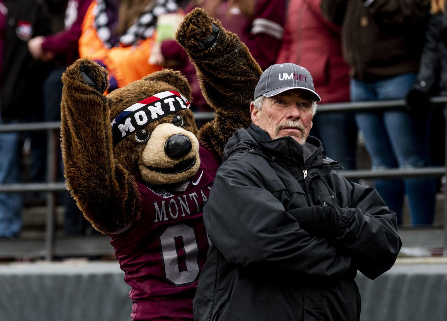 Monte, Montana Griz mascot, inducted in Mascot Hall of Fame