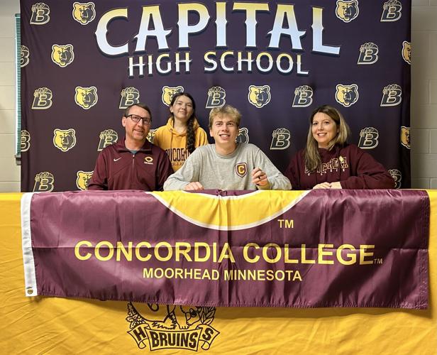 Capital's Dallin Wall signs with Concordia College soccer
