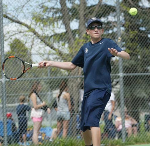 Butte Central exchange student gets one shot at Montana state tennis ...