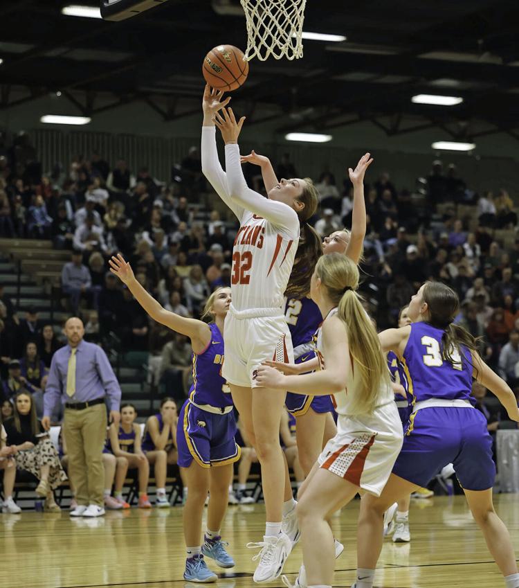 Second round of 2024 Class C girls basketball tournament