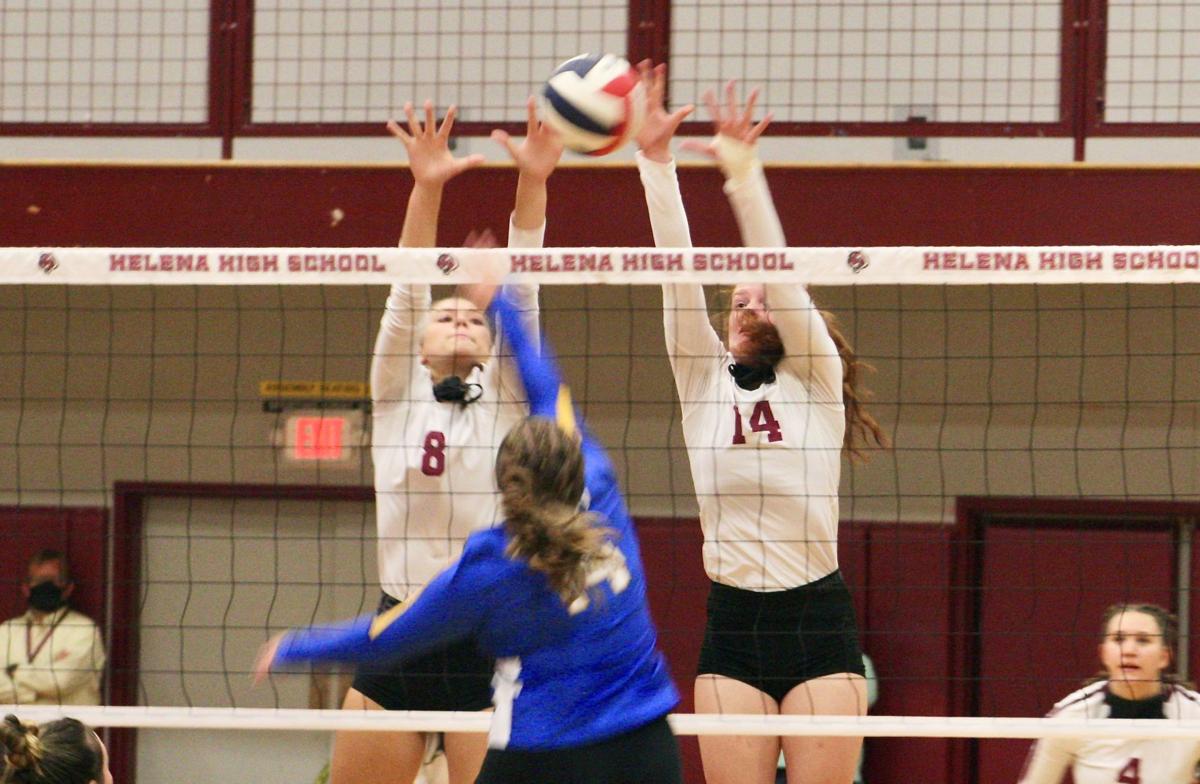 Helena volleyball continues successful home stand with win over ...