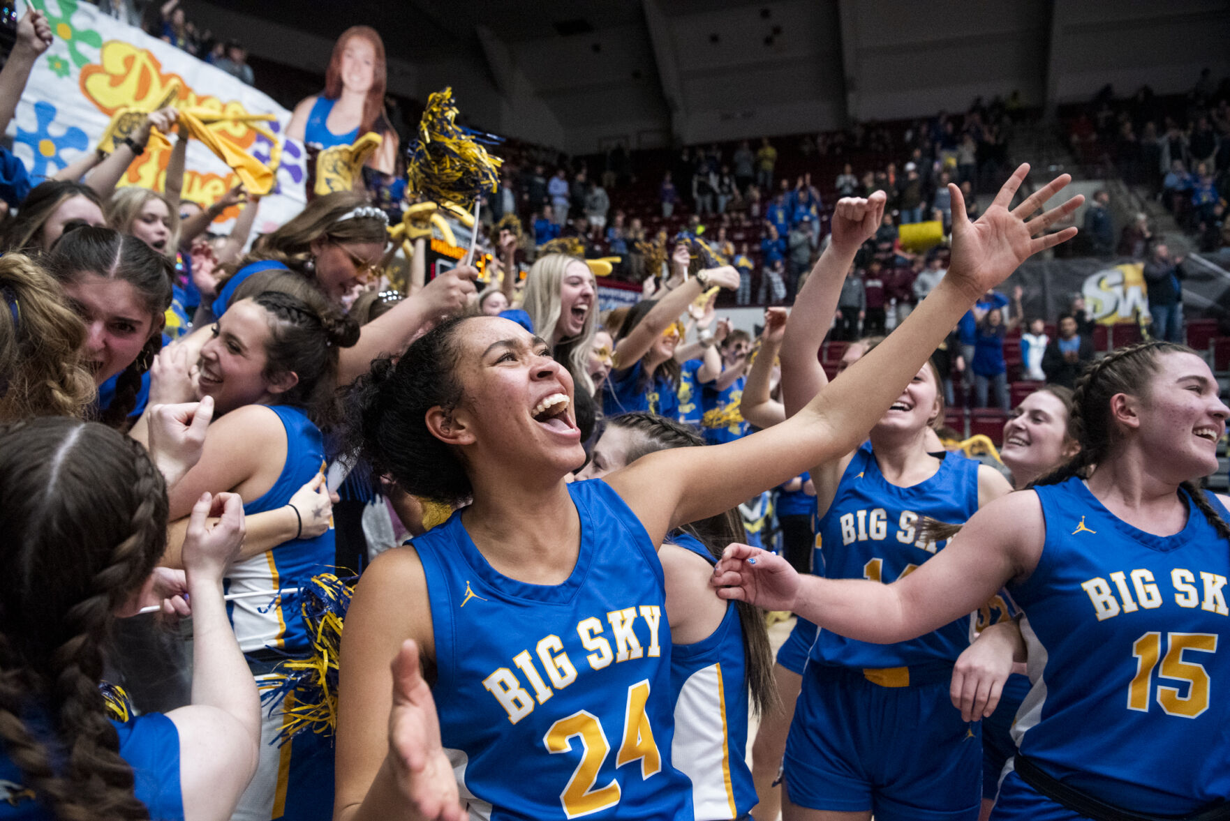 Fly Eagles Fly: Big Sky girls spreading their wings under first-year ...