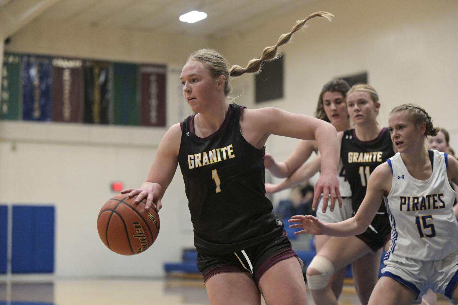Photo: Victor vs Philipsburg girls basketball