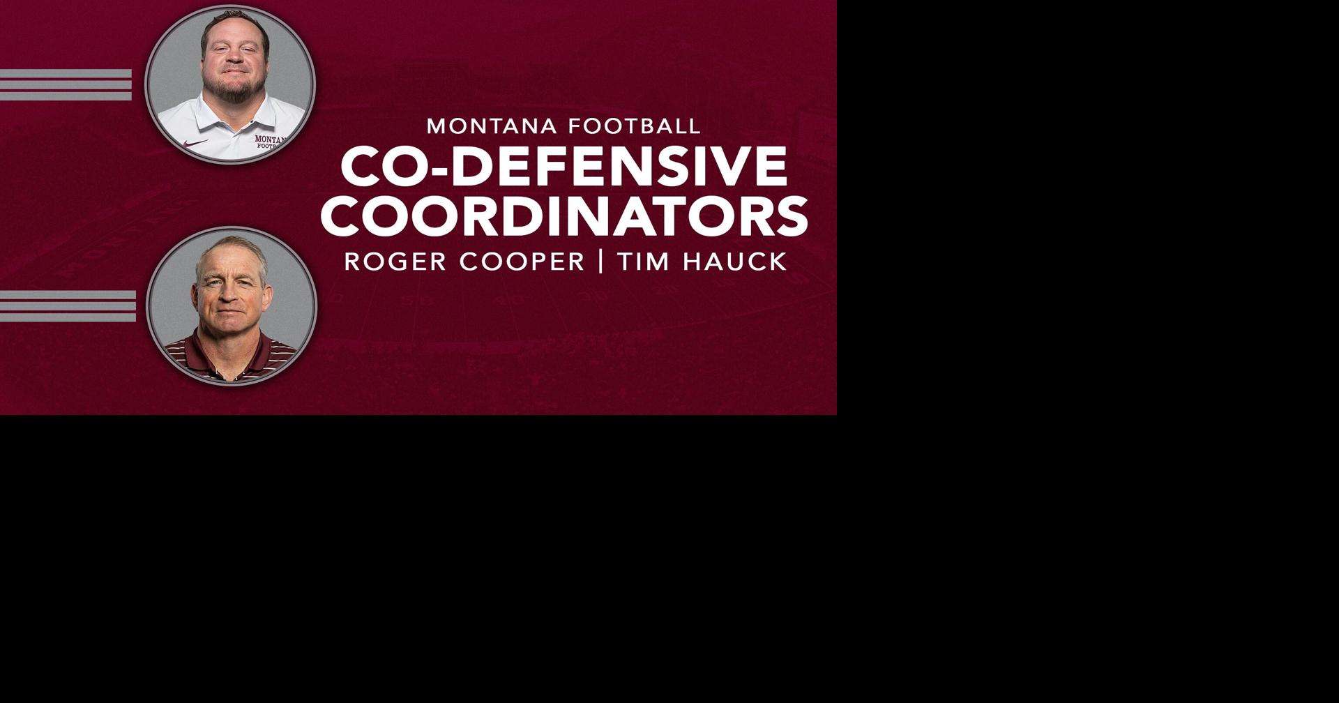 Hauck, Cooper named co-DCs