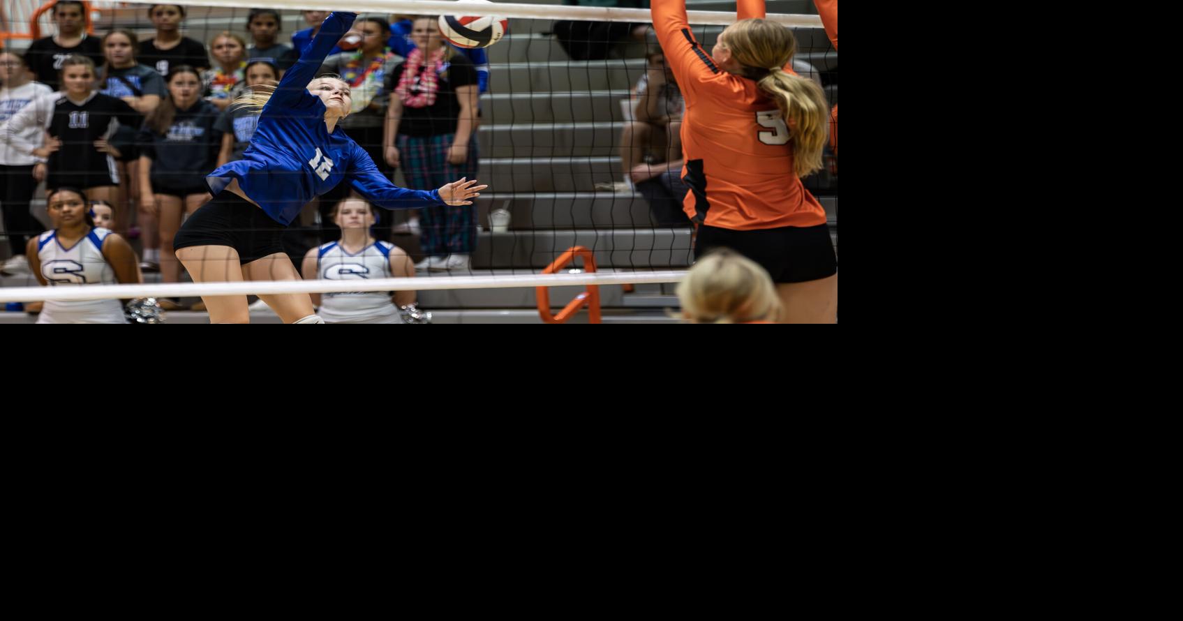 Billings Senior and Skyview crosstown volleyball photos