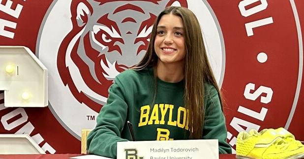 Helena's Madi Todorovich commits to Baylor track & field
