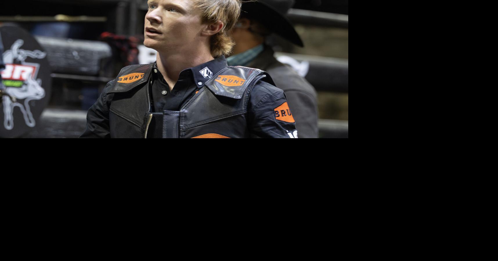After breakthrough win Clay Guiton competing at PBR Billings