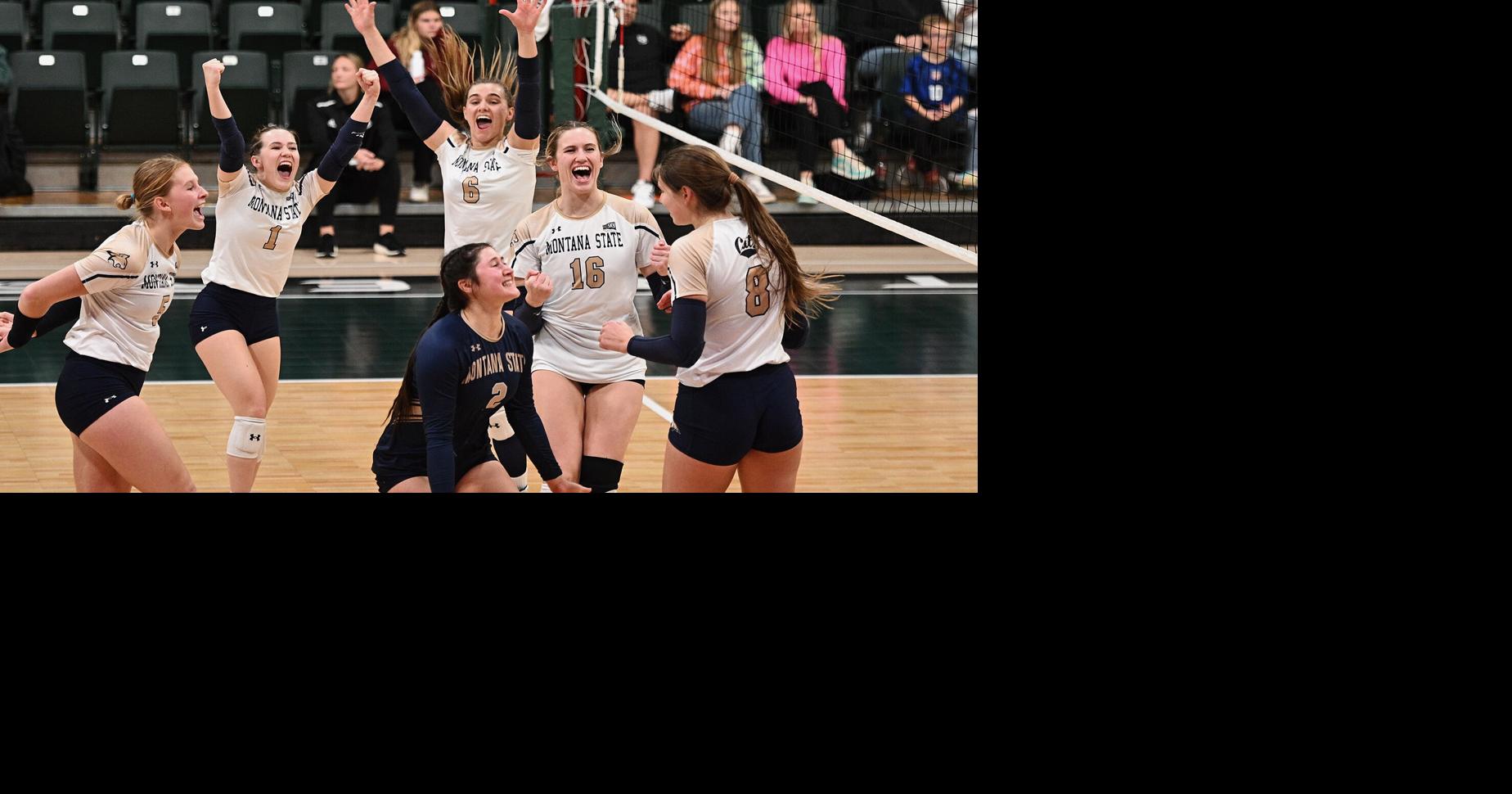 Montana State volleyball earns first postseason tourney win