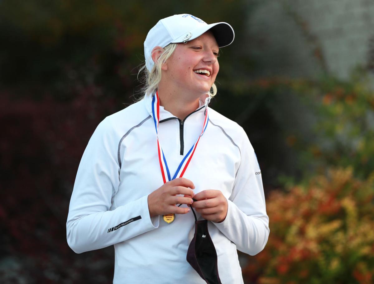 State A golf: Macee Greenwood breaks through for state win, Cameron ...