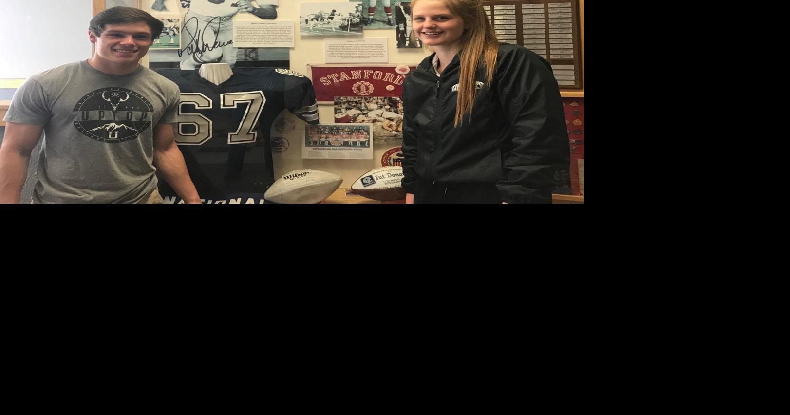 Connor Murgel, Jamie Pickens receive Helena High's Donovan Award