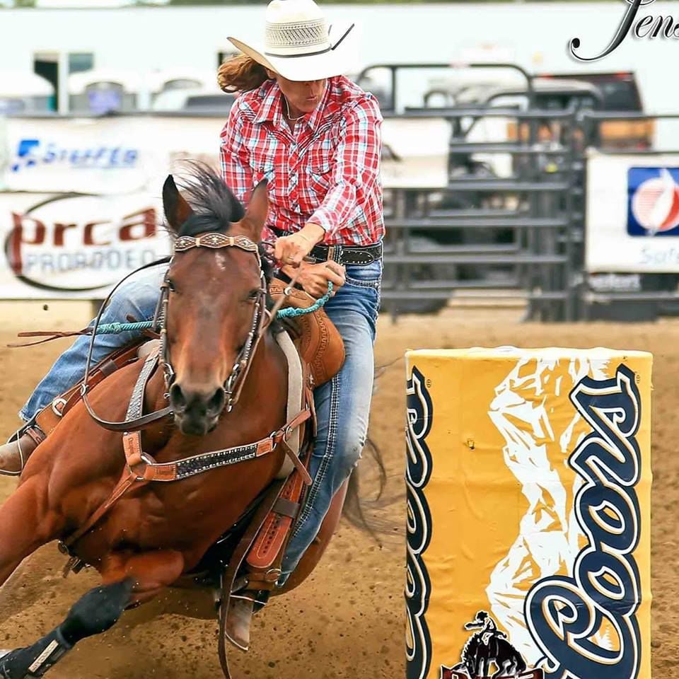 Rene' Cloninger retakes lead in WPRA circuit barrel racing