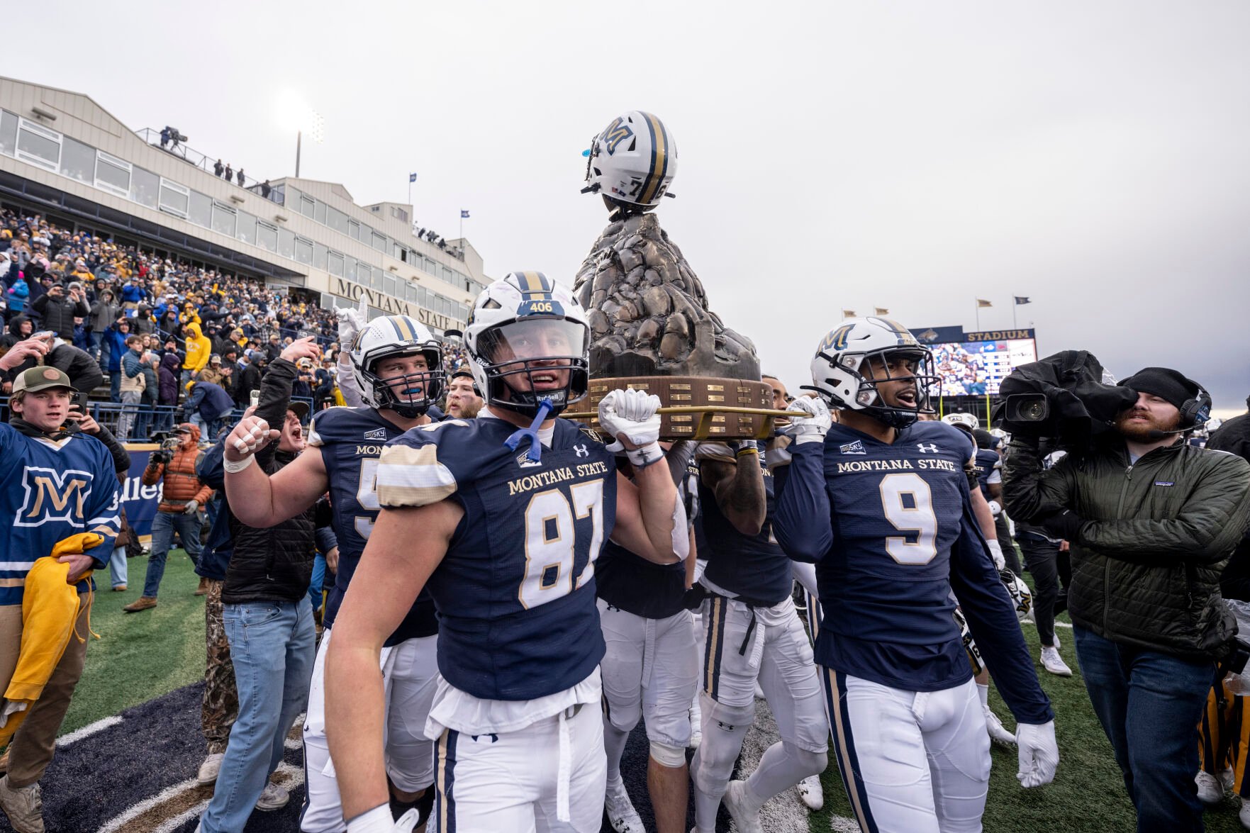 Montana State rolls over Montana in 123rd Brawl of the Wild