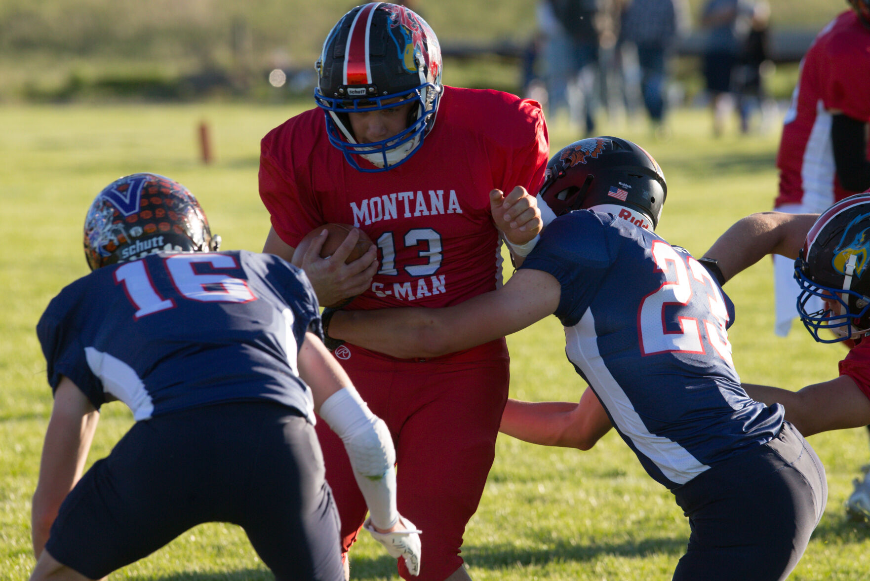 Team Red routs Team Blue in Montana 6-Man All-Star Game