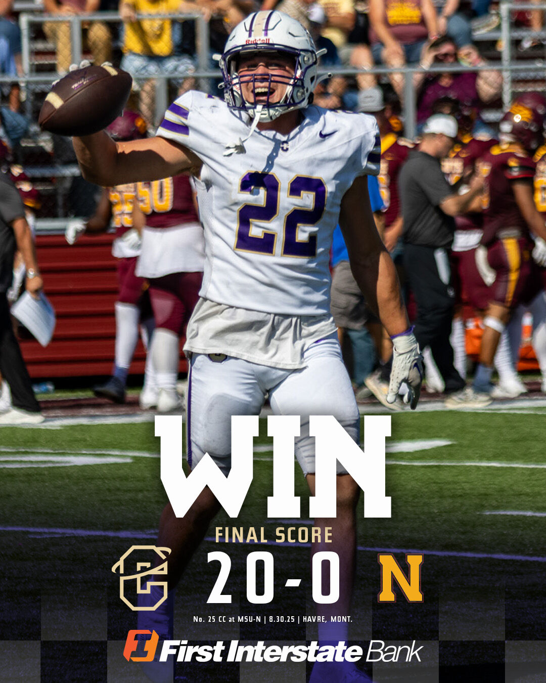 Carroll College QB Kaden Huot records first collegiate TDs