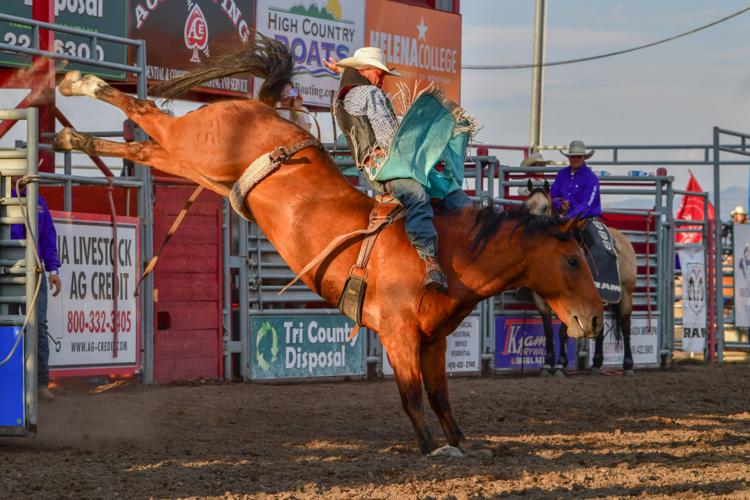 Montana bareback rider claims top spot at Last Chance Stampede, team ...