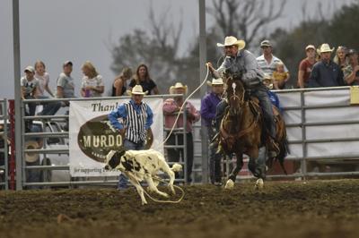 Montana team ropers take lead after second night of Last Chance Stampede
