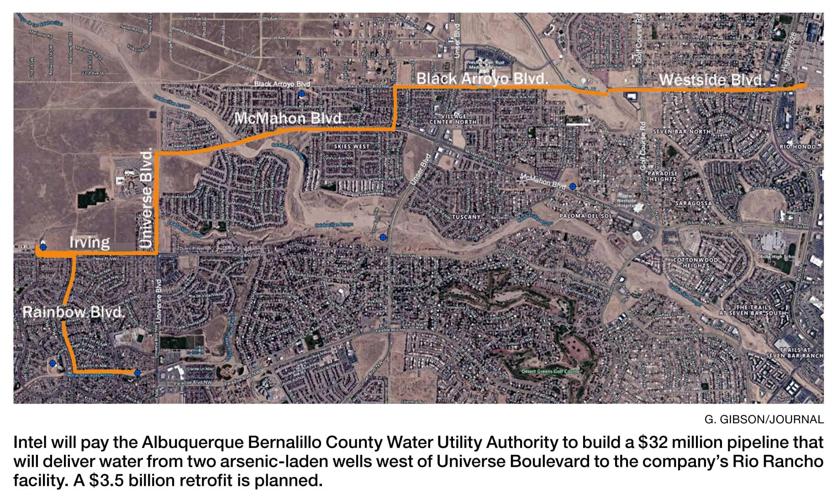 Intel will pay water authority $32M to build 6-mile pipeline | Local ...