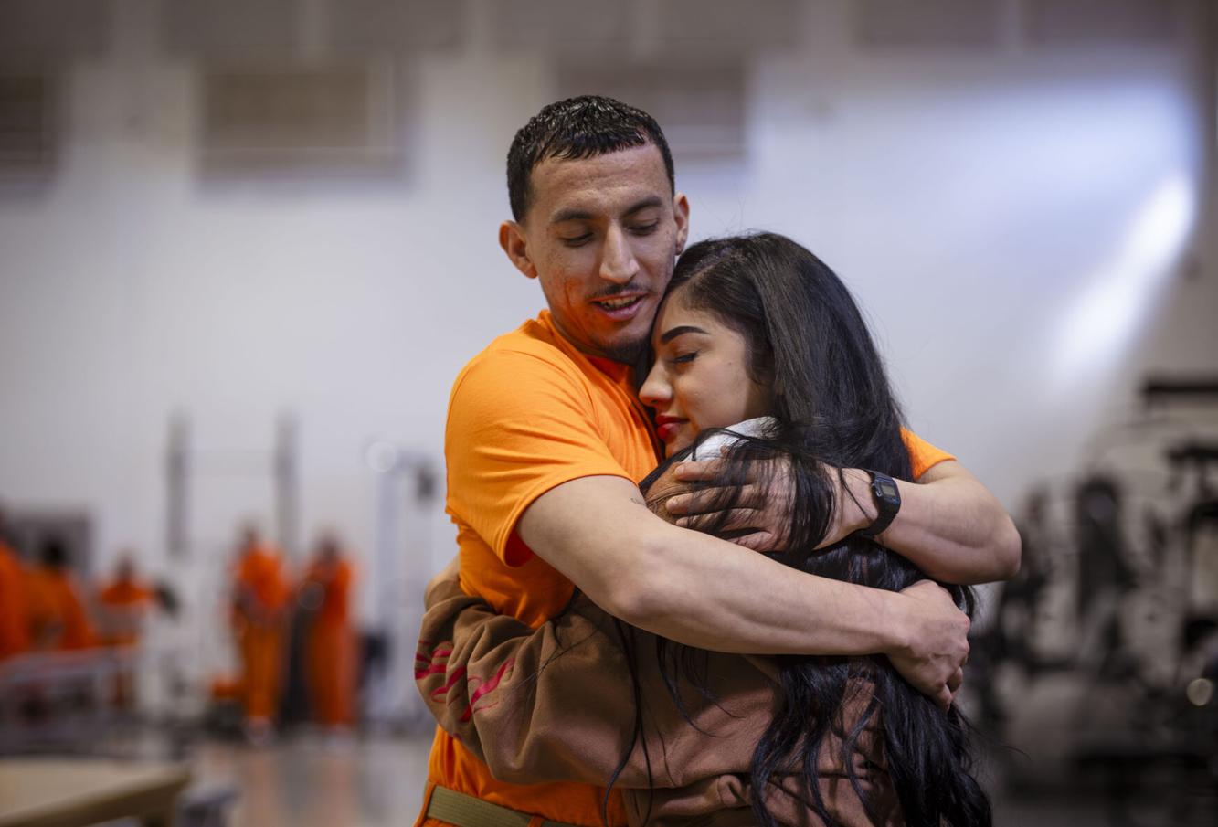 Photos: 11 inmates receive their diplomas at Central New Mexico ...