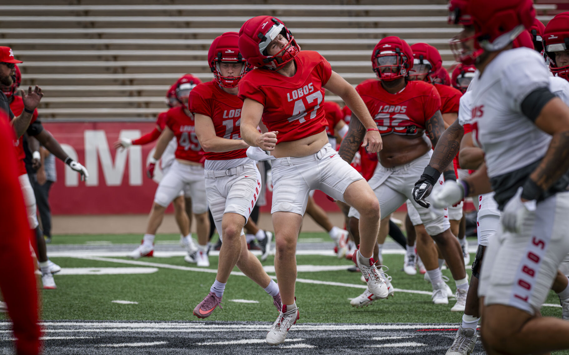 UNM football photos: Fall camp second scrimmage | Sports | abqjournal.com
