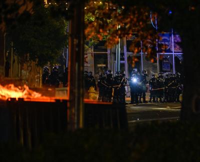 Riot breaks out following peaceful protest | Local News | abqjournal.com