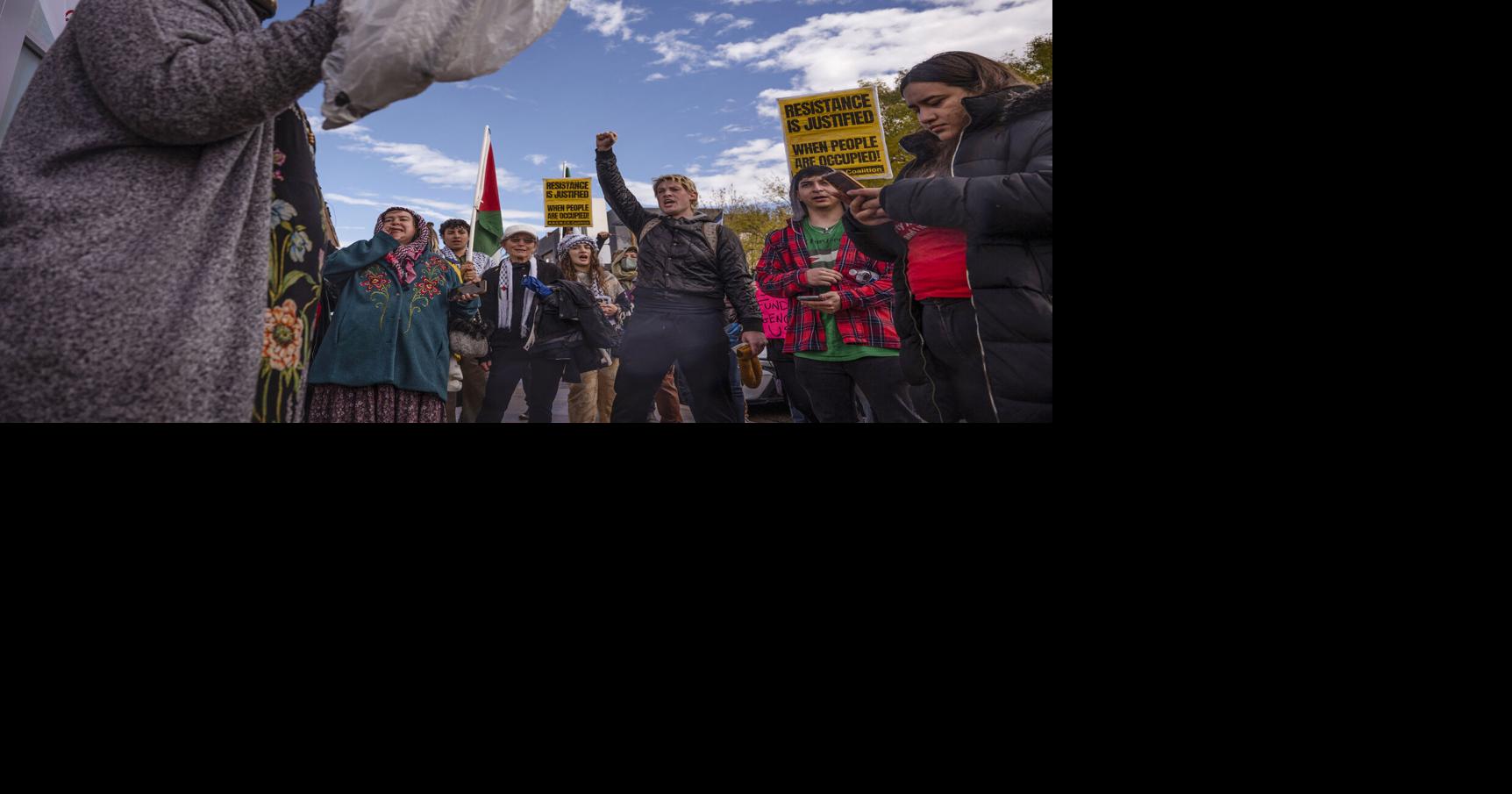 Protesters gather in Nob Hill to call for an end to Israel's siege of ...