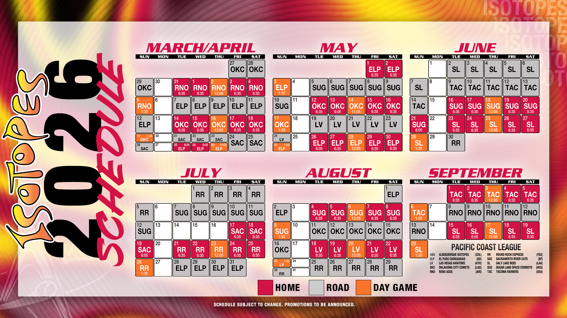 Ready for baseball? Isotopes just ended, but here's what to know about ...