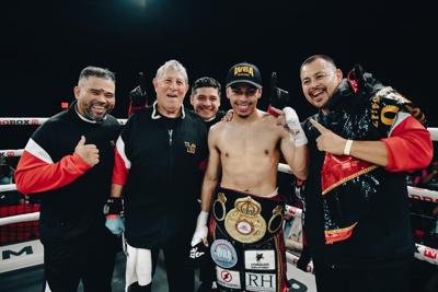 Angelo Leo fights for a world title on Aug. 10. As always, Luis Chavez ...