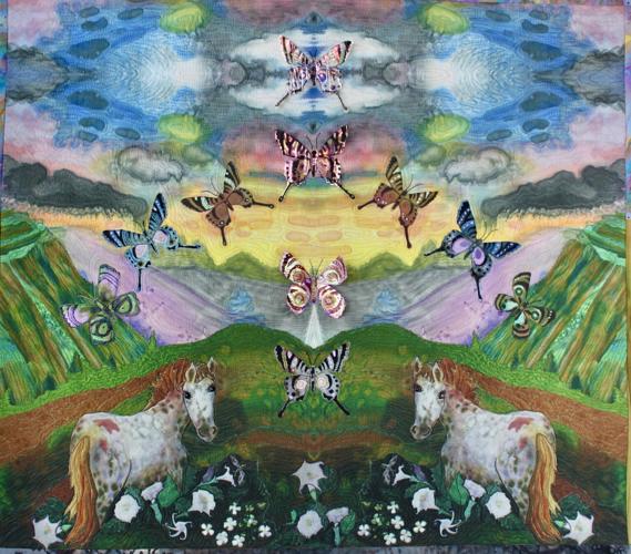 Fiber artist Judith Roderick uses transformative butterflies in her ...