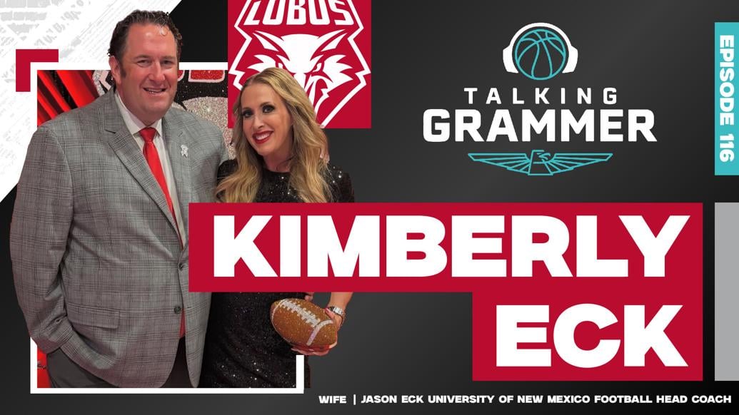 Talking Grammer, Ep. 116: Kimberly Eck, wife of UNM football coach ...