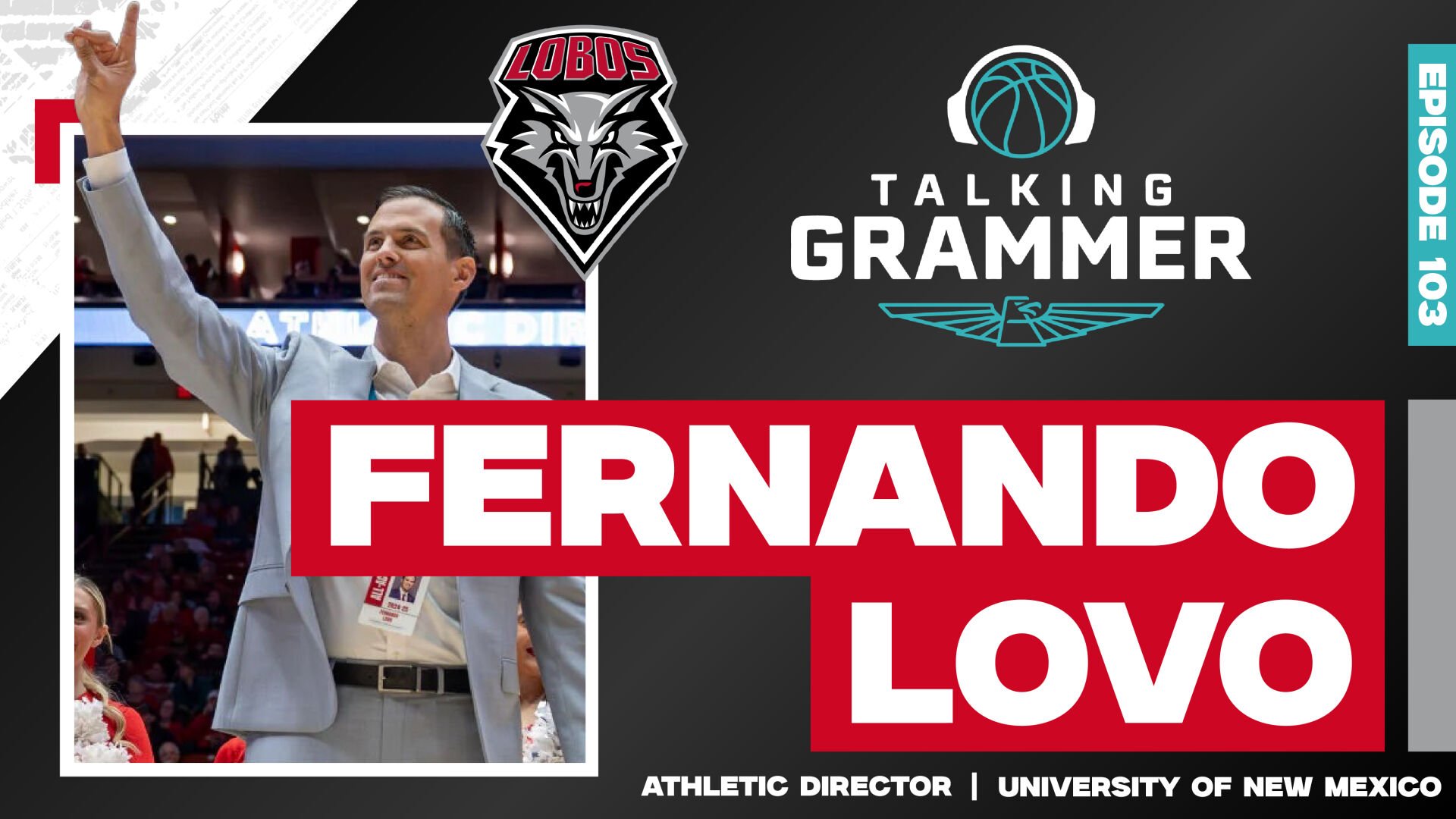 Talking Grammer, Ep. 103: UNM Athletic Director Fernando Lovo | Sports ...