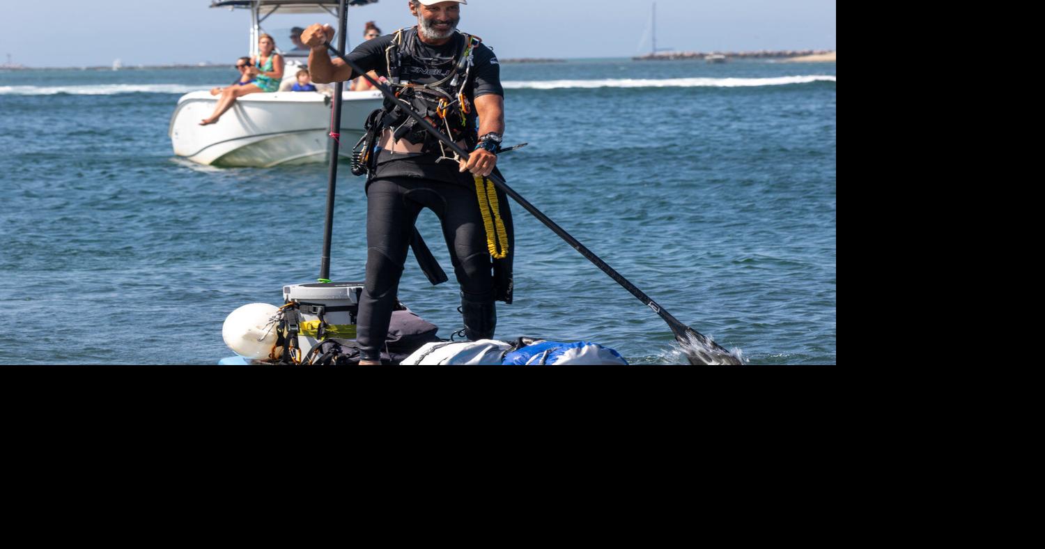 Extreme paddleboarder Adam Nagler at it again | Alerts | ack.net