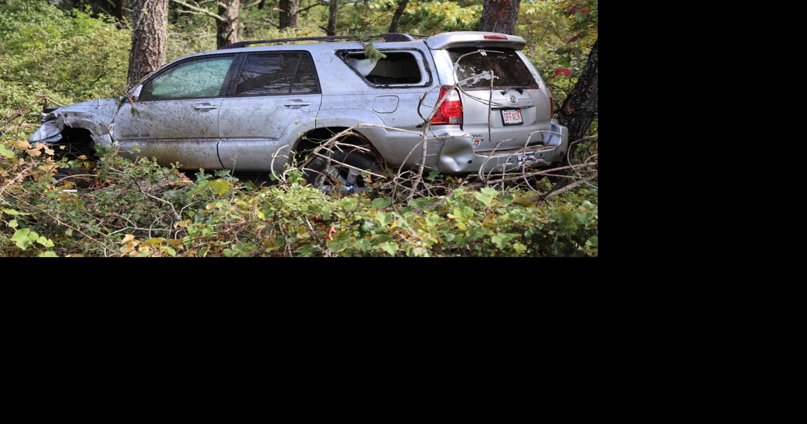 Authorities respond to wrecked, abandoned SUV on Milestone Road | News ...