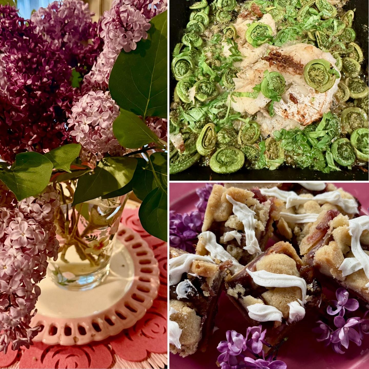 Good Dish: Spring flings: Rhubarb, fiddleheads and lilacs | Lifestyle ...