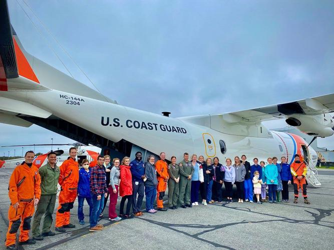 Hospital, Coast Guard review medical air transports | Happening Now ...