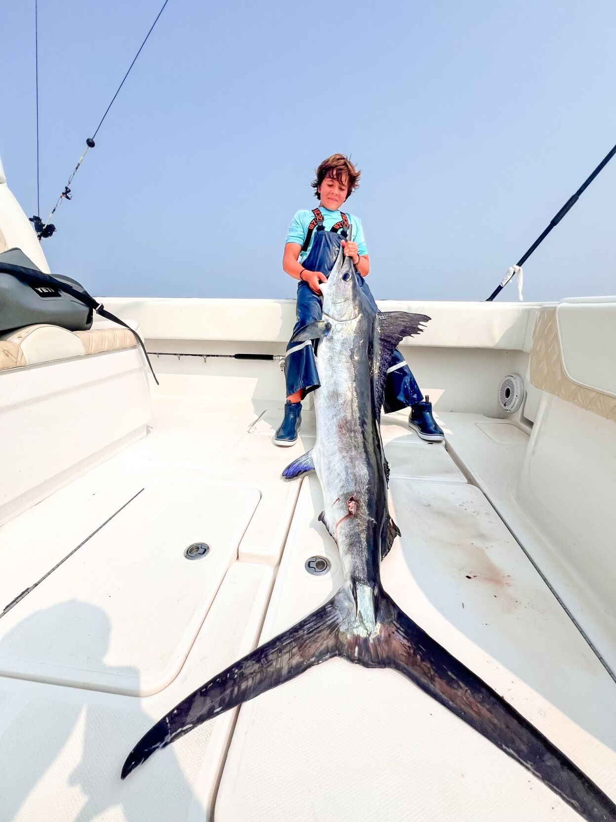 Record-breaker? 12-year-old lands 118.5-pound white marlin | Lifestyle ...