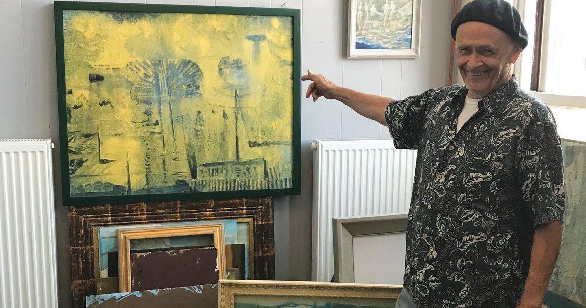 Abstract expressionist David Wiggins returns for island show ...