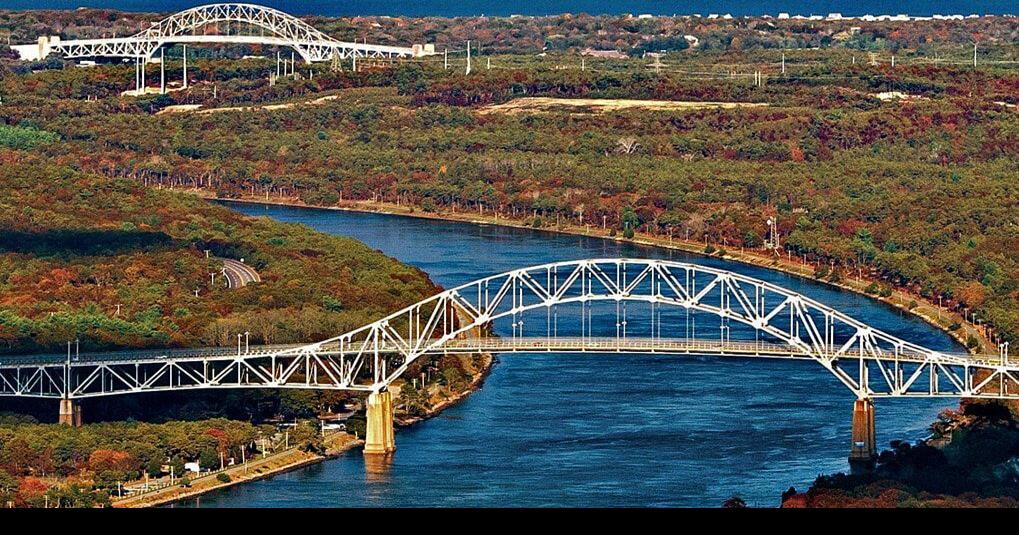 State, federal leaders review Bourne, Sagamore bridge-replacement plans ...
