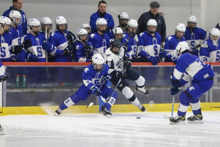 Boys hockey bows out in quarterfinals loss to Stoneham | Sports | ack.net