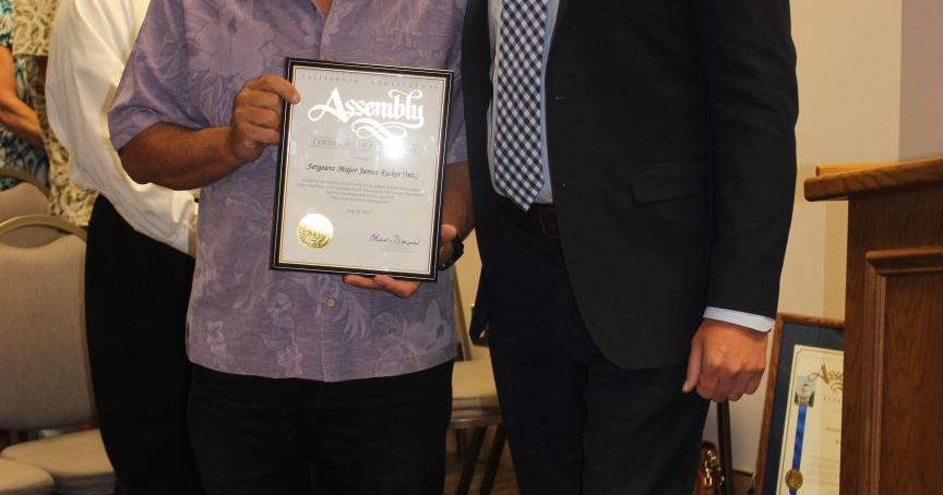 Ricker honored as Veteran of the Year | | adowl.hidesertstar.com