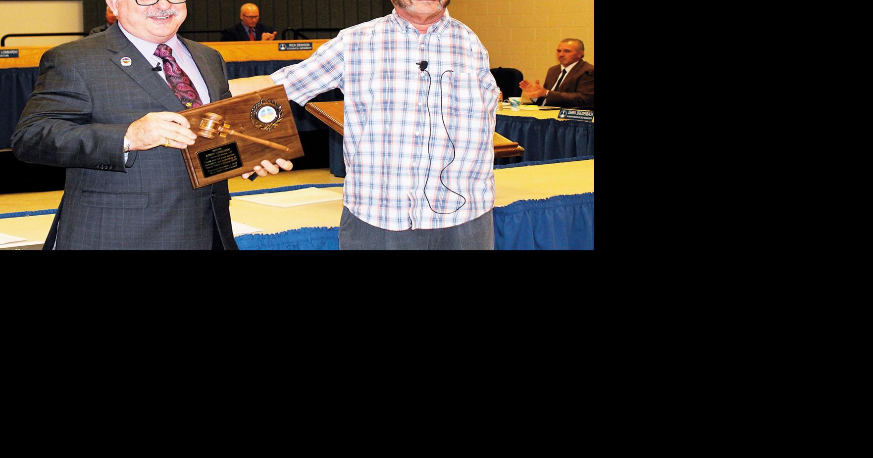 Lombardo shares new town slogan, Drozd made mayor | | adowl ...