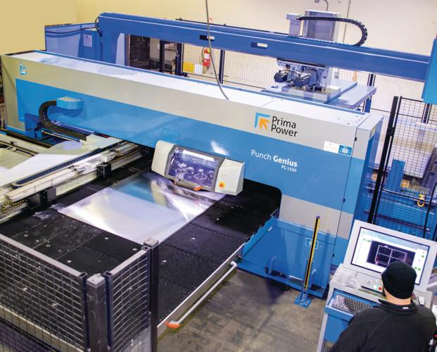 GRG Design Inc. bought a Prima Power Punch Press | Manufacturing ...
