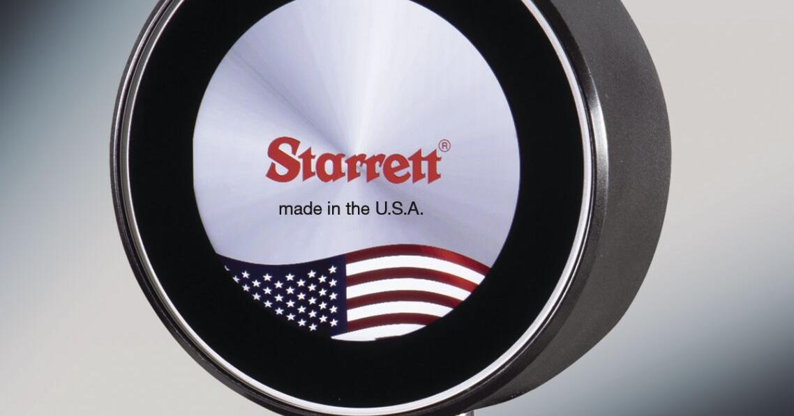 Starrett Introduces Touchscreen Wireless Digital Indicator | Press ...
