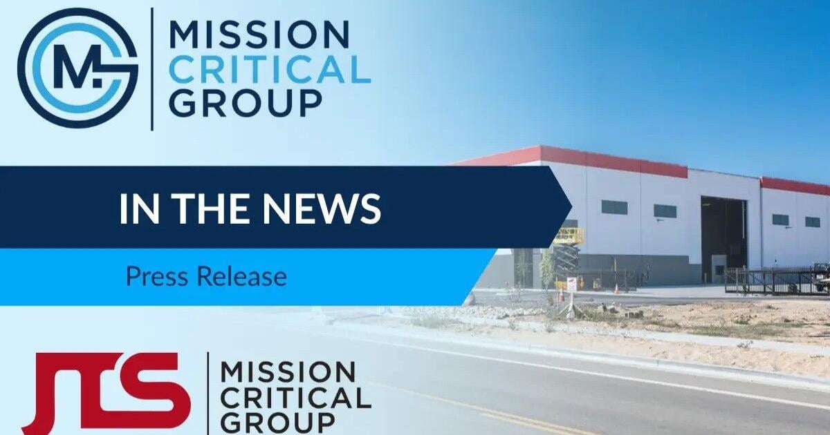 Mission Critical Group (MCG) Company | Press Releases ...