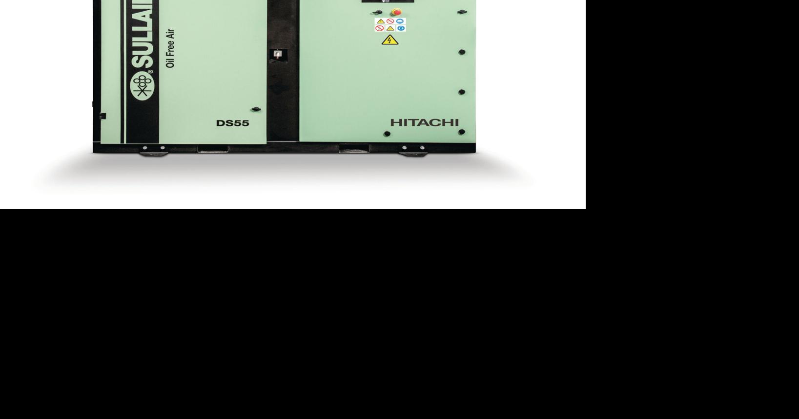 Sullair DS Series 45-75-kW oil-free rotary screw compressors | Product ...
