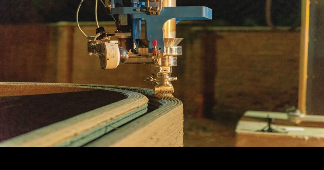 COBOD International nozzle image | | advancedmanufacturing.org