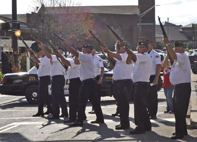 Veterans honored during ceremony at Madisonville courthouse | News ...