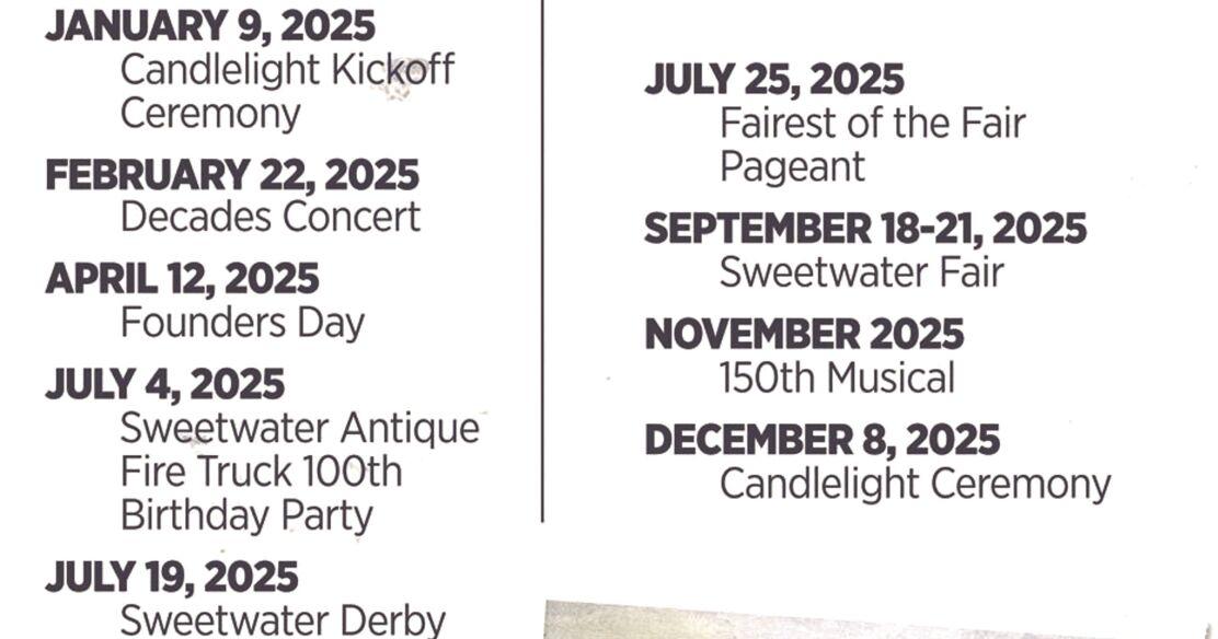 Sweetwater to kick off birthday celebration with candlelight ceremony ...