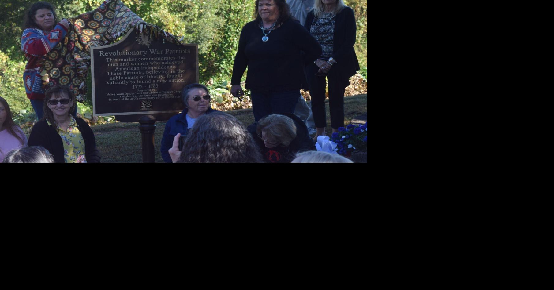 Nancy Ward gravesite receives marker recognizing contributions | News ...